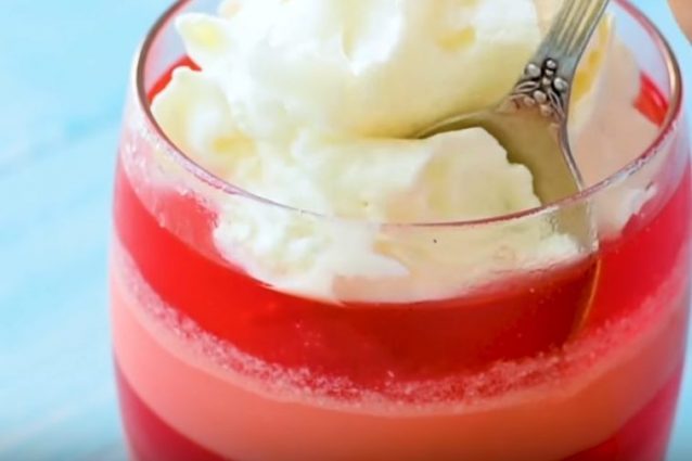 Strawberry Jello Parfait Recipe