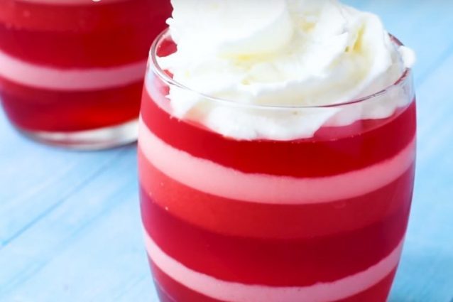 Strawberry Jello Parfait Recipe