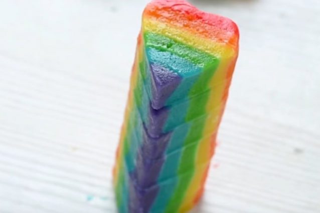 Rainbow Heart Cookies Recipe