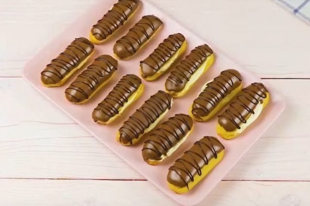 Whipped Cream Éclairs Recipe