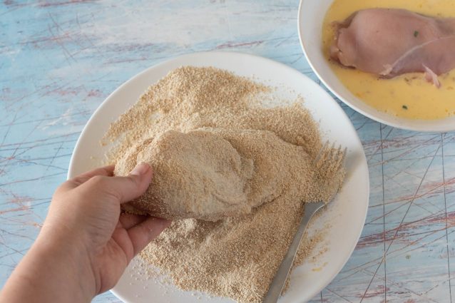 Baked Stuffed Chicken Cutlets Recipe