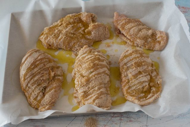 Baked Stuffed Chicken Cutlets Recipe