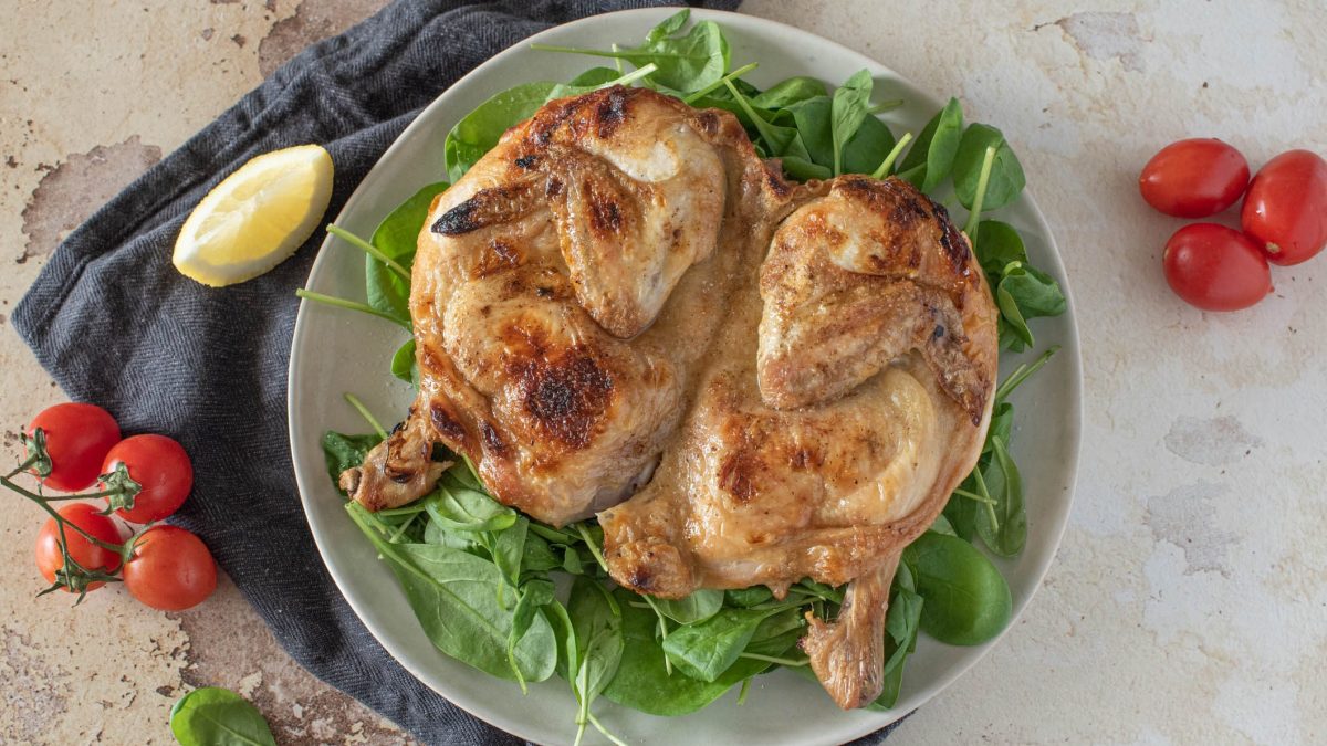 Butterflied Roast Chicken Recipe