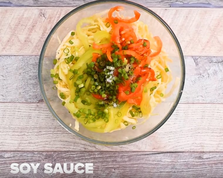 Cabbage Omelette Recipe