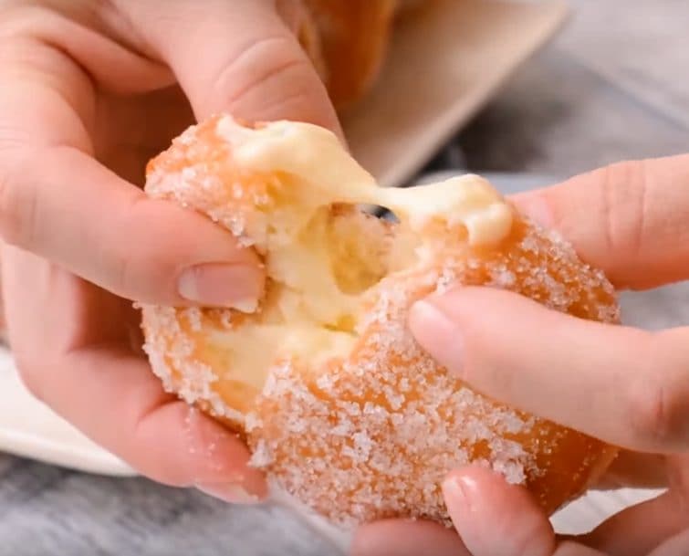 Cream Filled Doughnuts Recipe