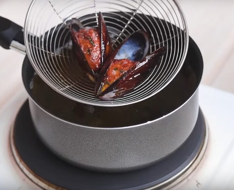 Fried Mussels Recipe
