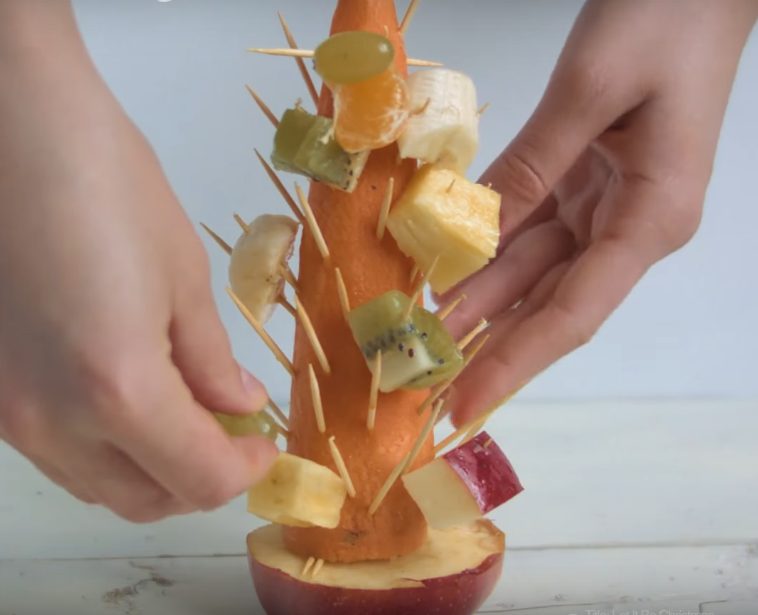 Fruit Christmas Tree Recipe