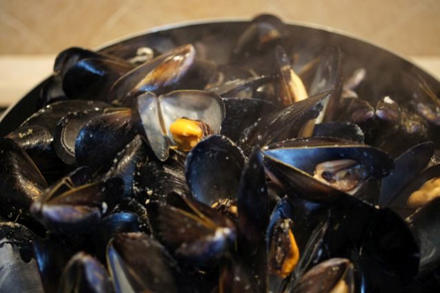 Mussels Au Gratin Recipe