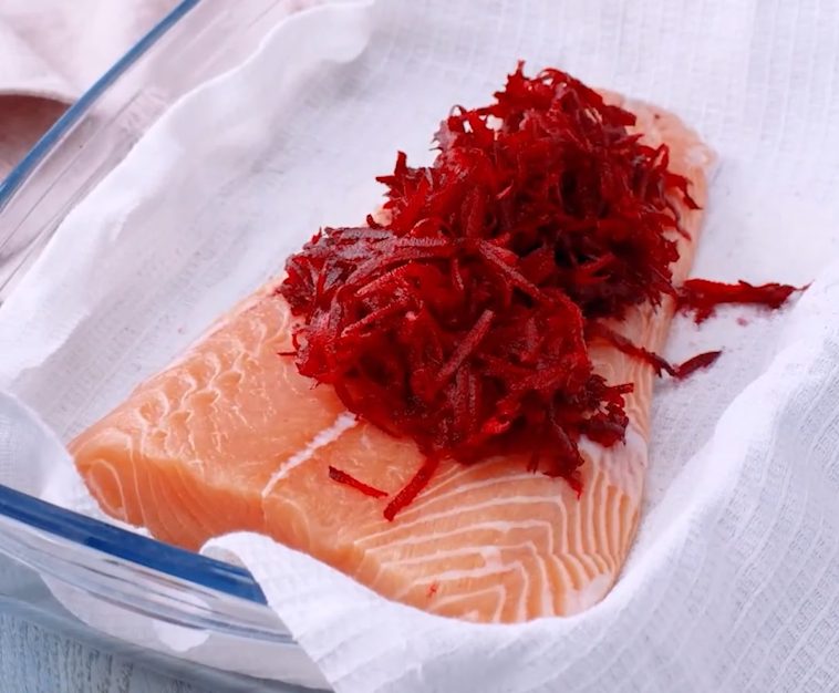 Beet Cured Salmon Recipe