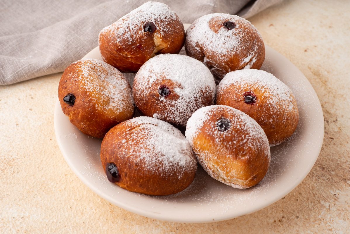 Krapfen (German Jam Doughnuts)