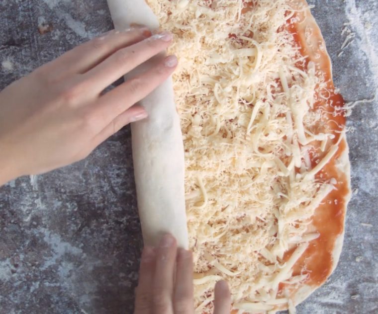Pizza Crescent Ring Recipe