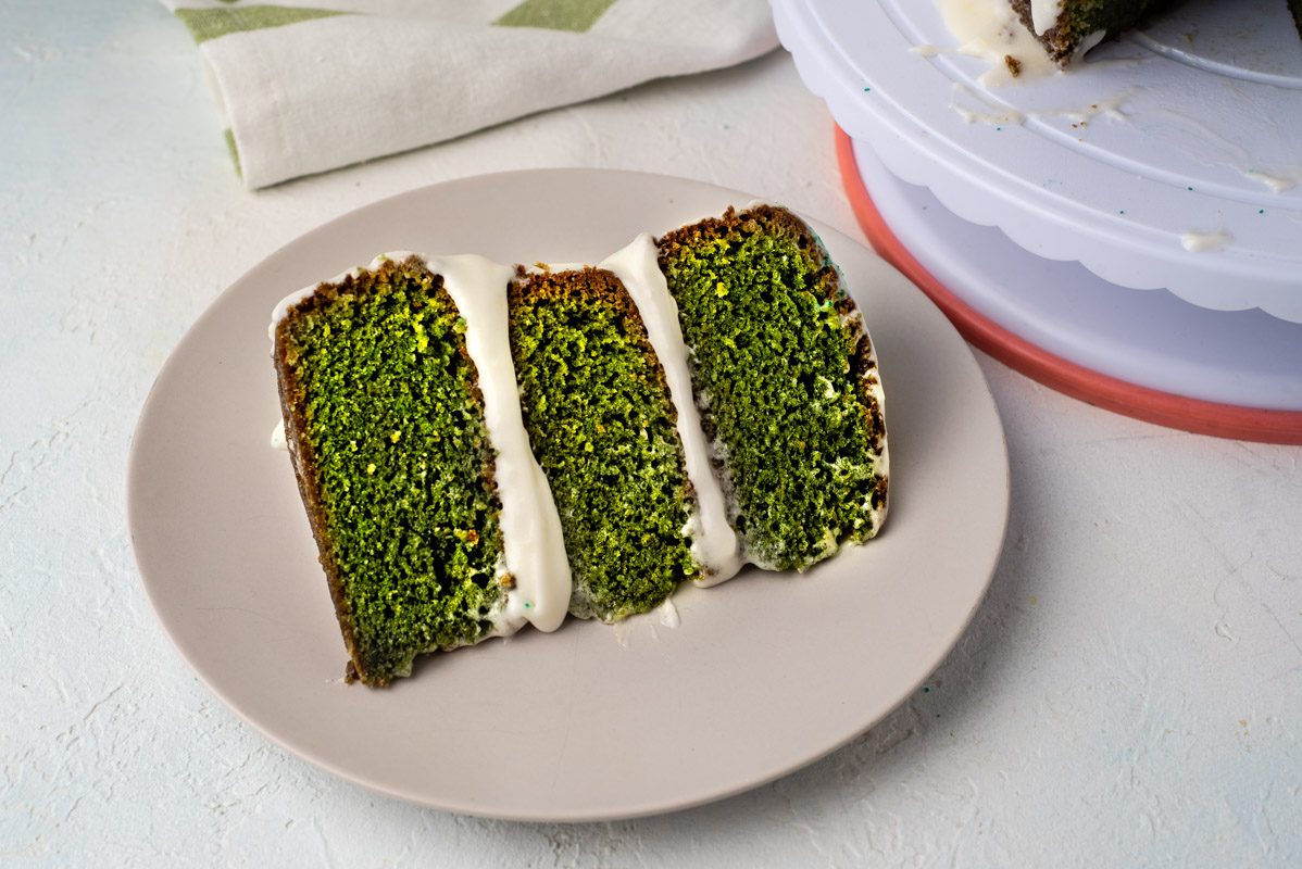 Green Velvet Cake (St. Patrick's Day Cake)