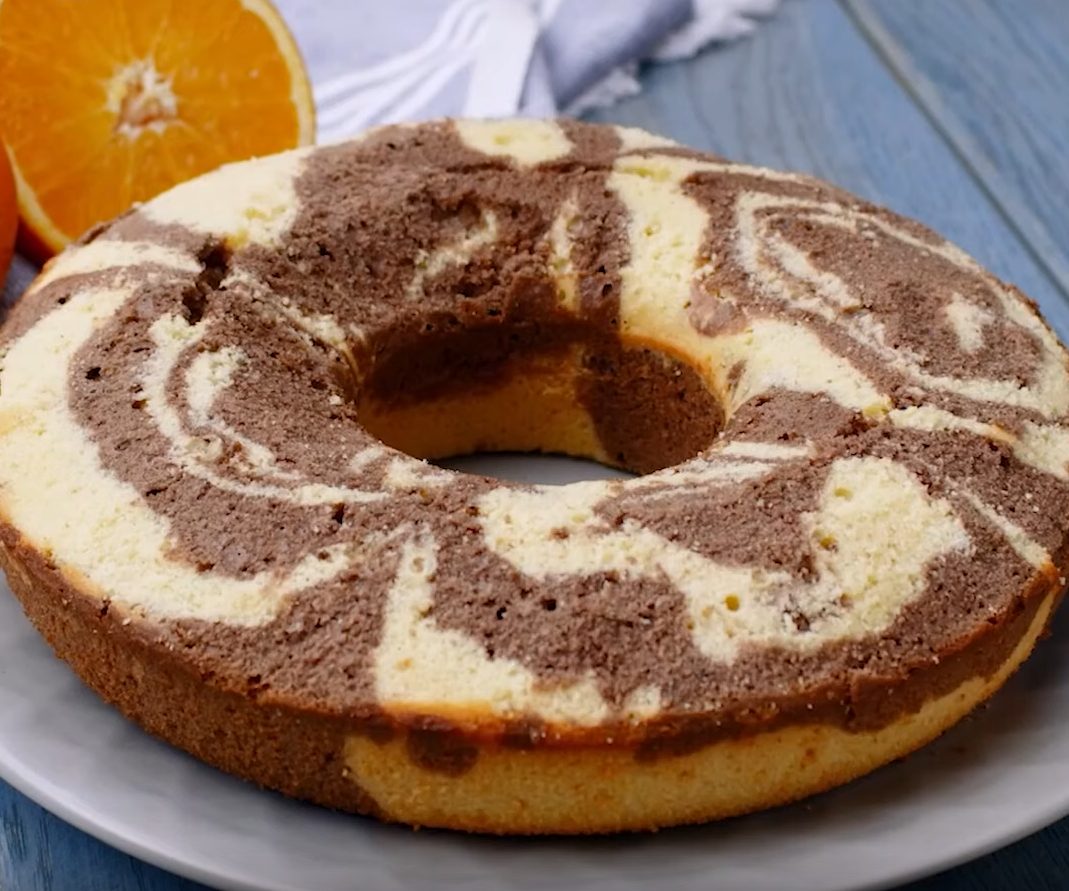 Marble Chiffon Cake Recipe
