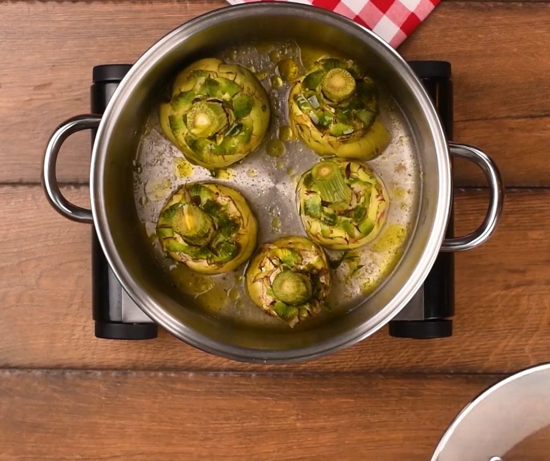 Roman-Style Artichokes (Carciofi Alla Romana)