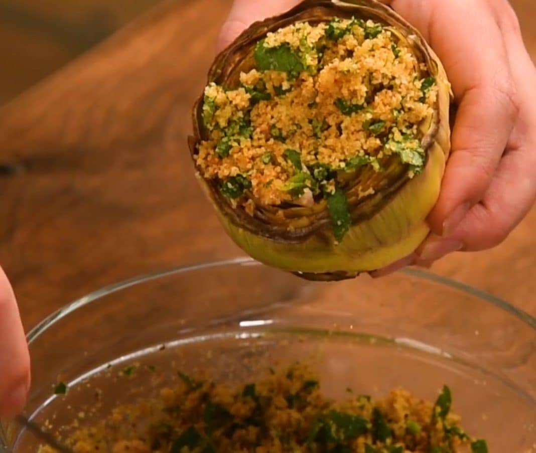 Roman-Style Artichokes (Carciofi Alla Romana)