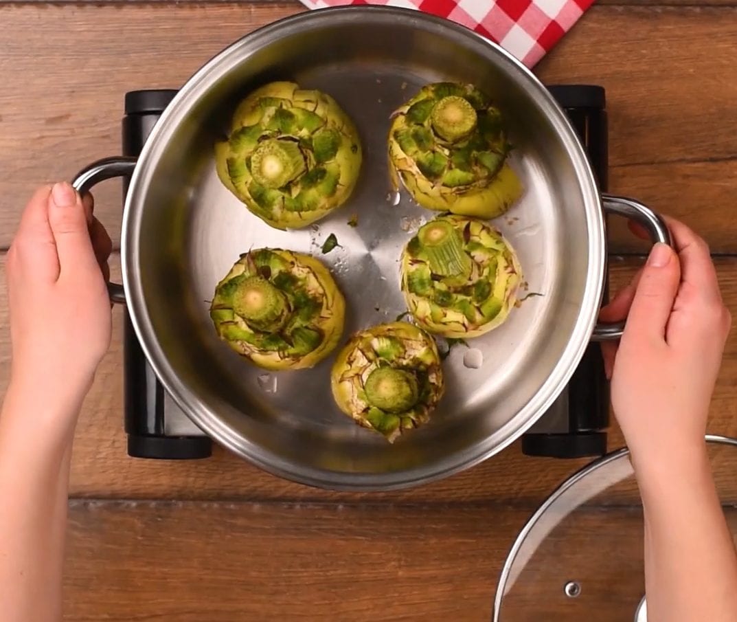 Roman-Style Artichokes (Carciofi Alla Romana)