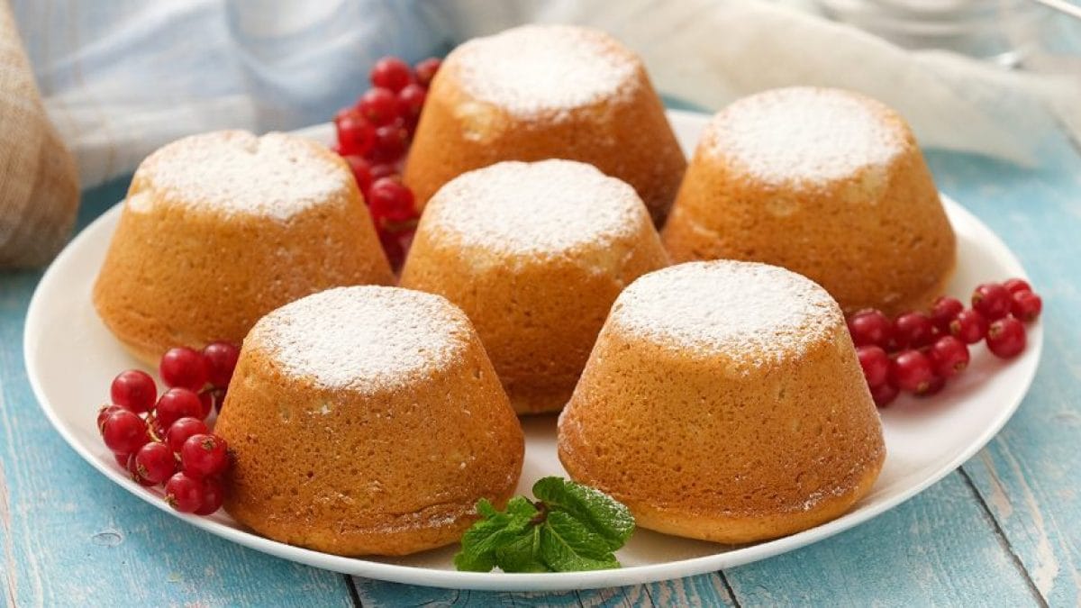 White Chocolate Lava Cakes Recipe
