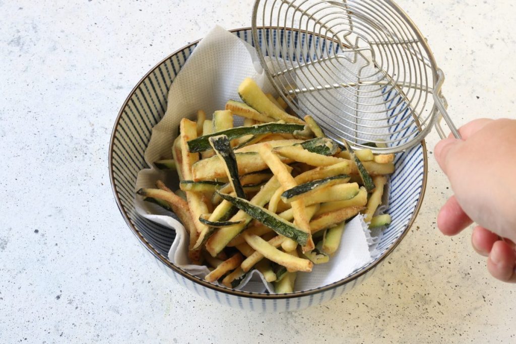 Crispy Fried Zucchini Recipe