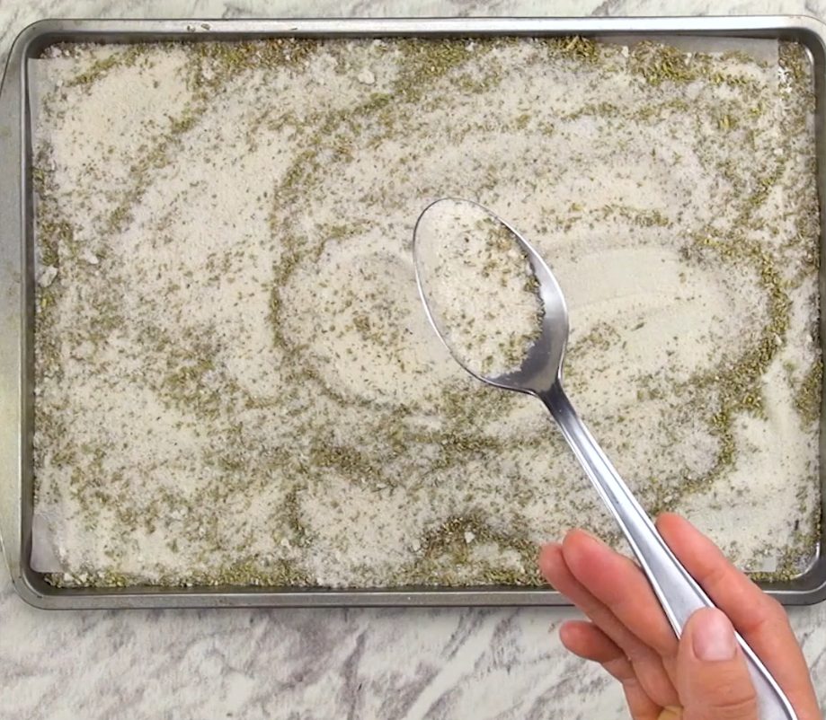 How To Make Flavored Salt (Garlic And Rosemary Salt)