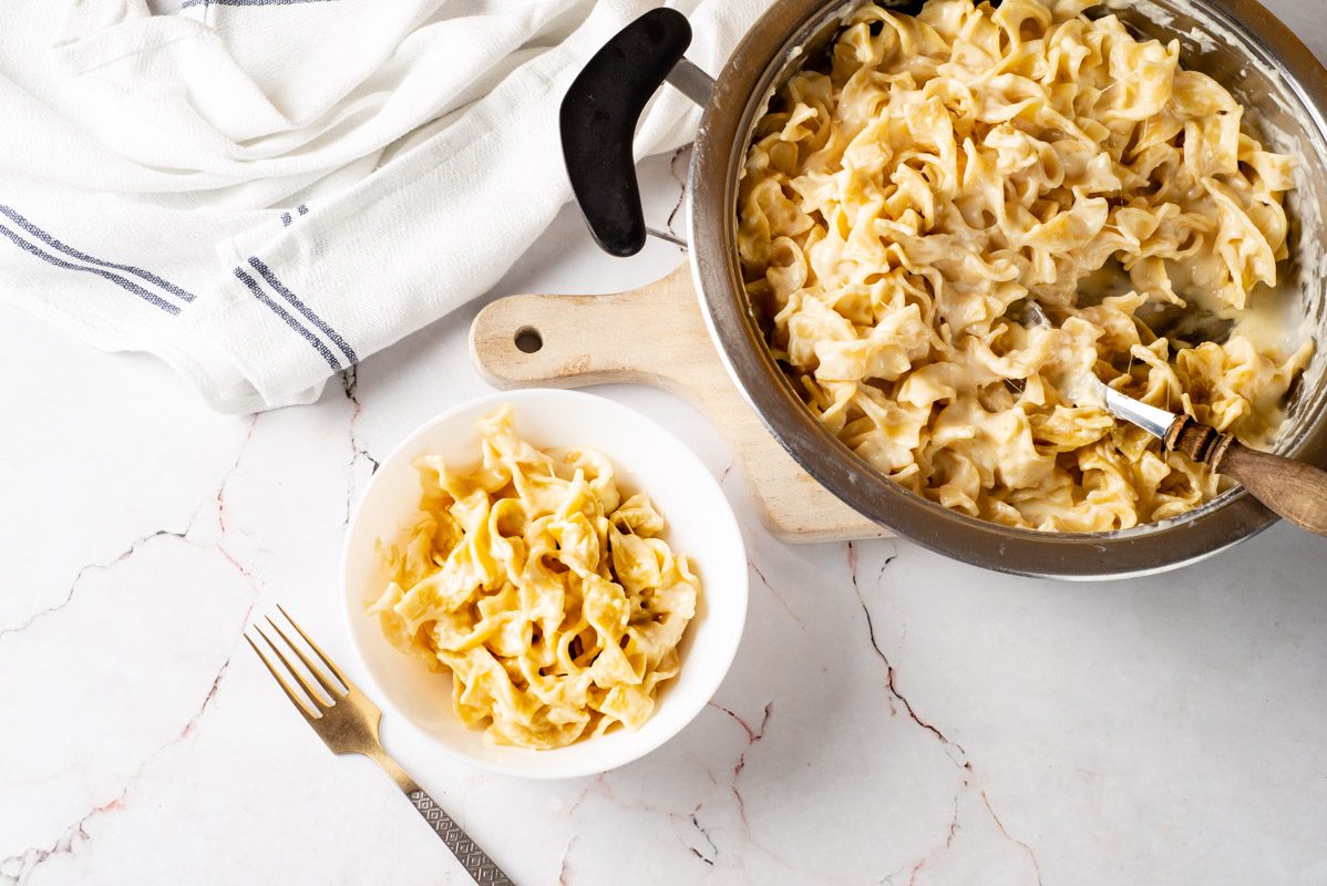 Three Cheese Pasta Recipe