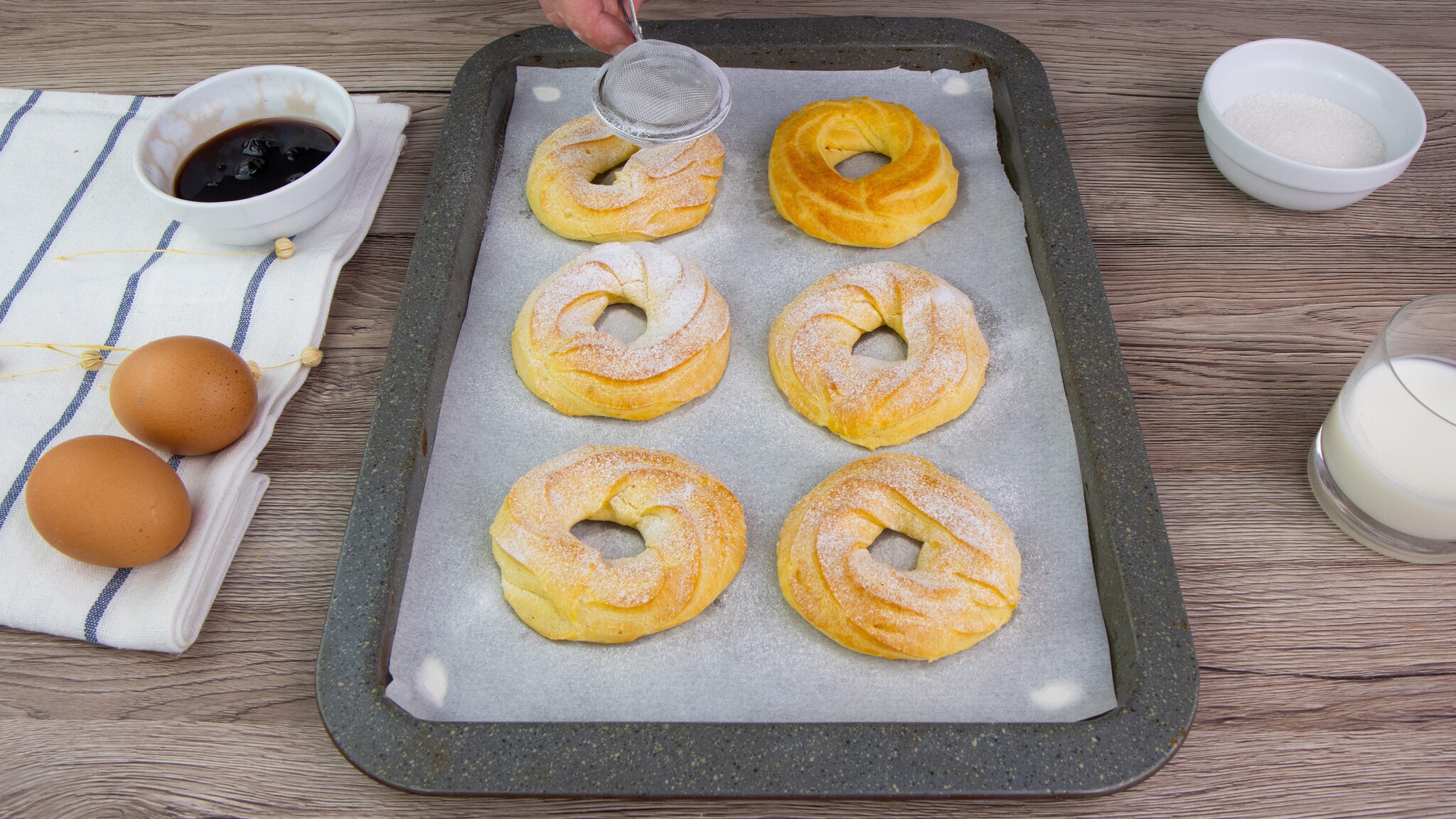 Baked Zeppole Di San Giuseppe Recipe