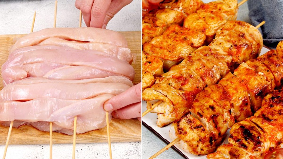Chicken Kebab: the easy and tasty main dish recipe
