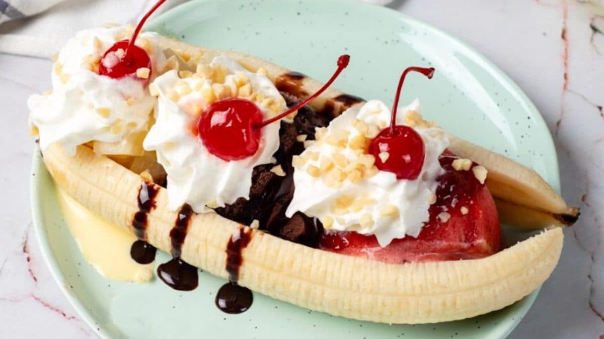 Banana Split Recipe
