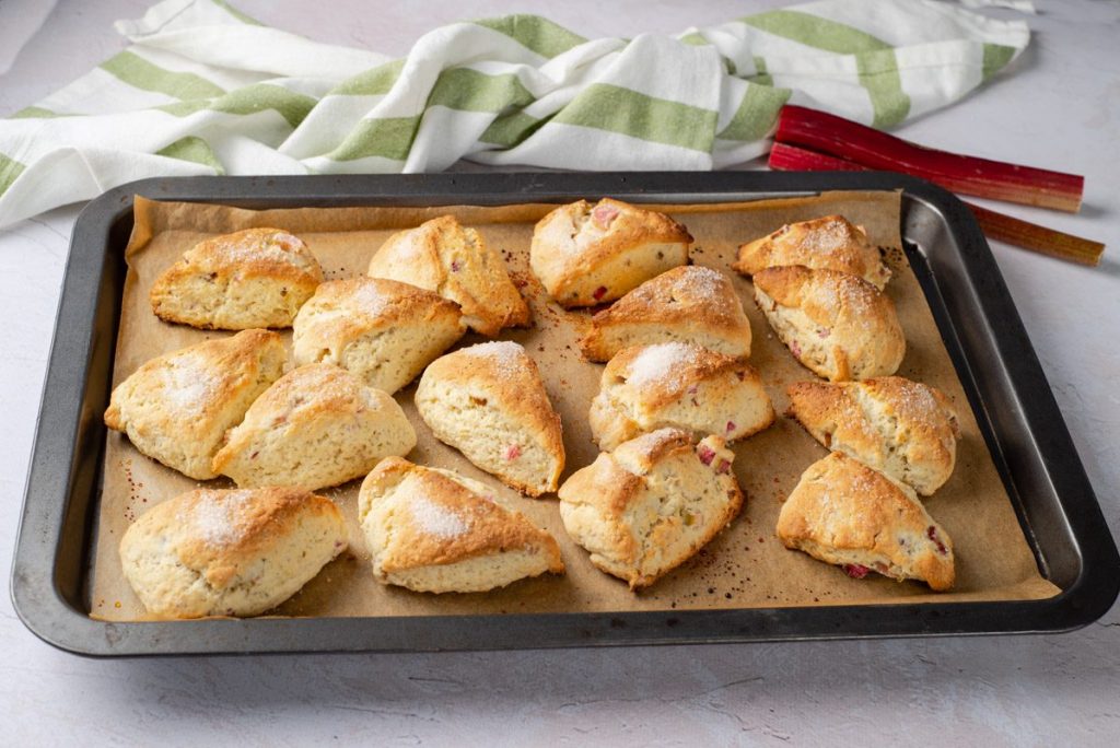 Rhubarb Scones Recipe