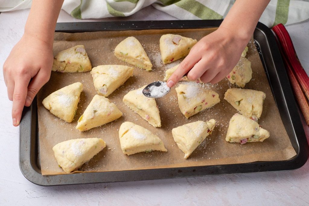 Rhubarb Scones Recipe