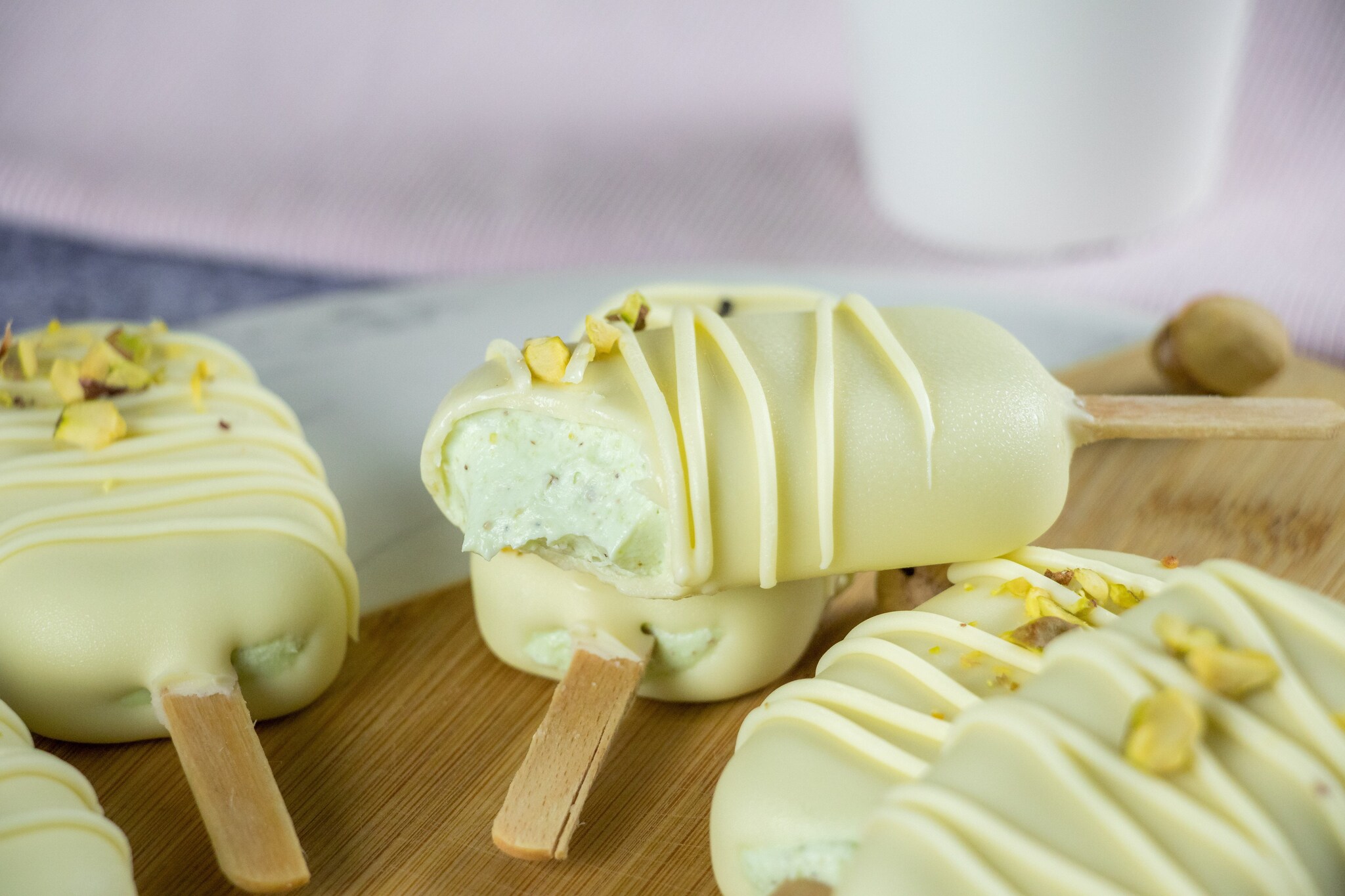 Pistachio Popsicles Recipe