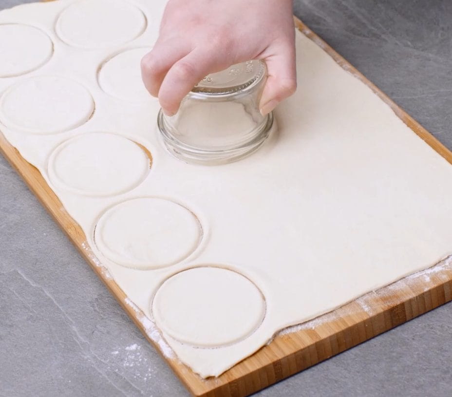 Puff Pastry Flowers Recipe