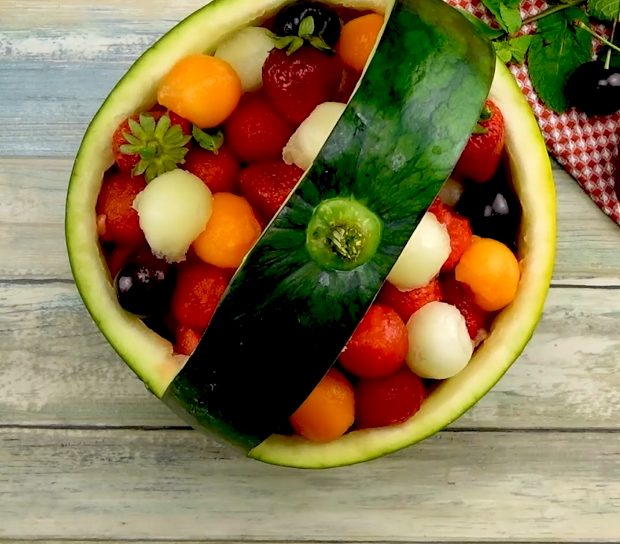Watermelon Fruit Bowl Recipe