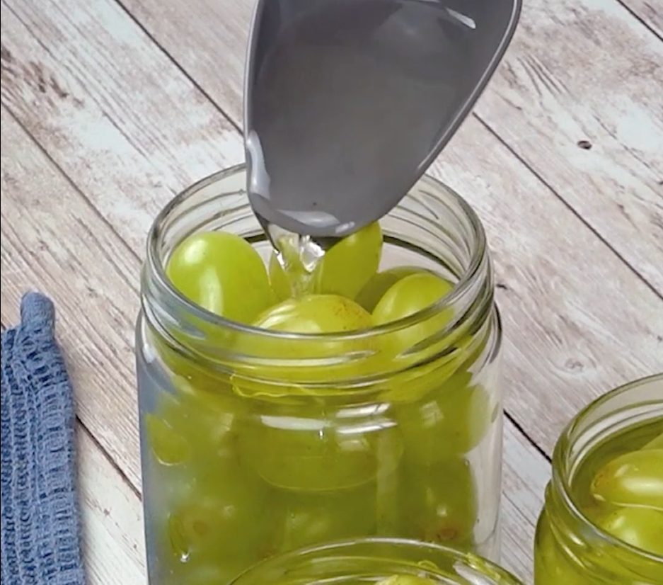 Canning Grapes Recipe