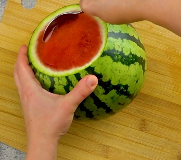 Cheesecake-Filled Watermelon Recipe