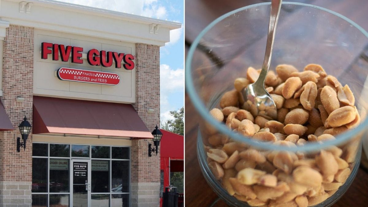Five Guys Offers Complimentary Peanuts To Its Patron. Here's Why