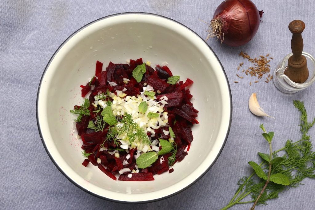 Beet Fritters Recipe