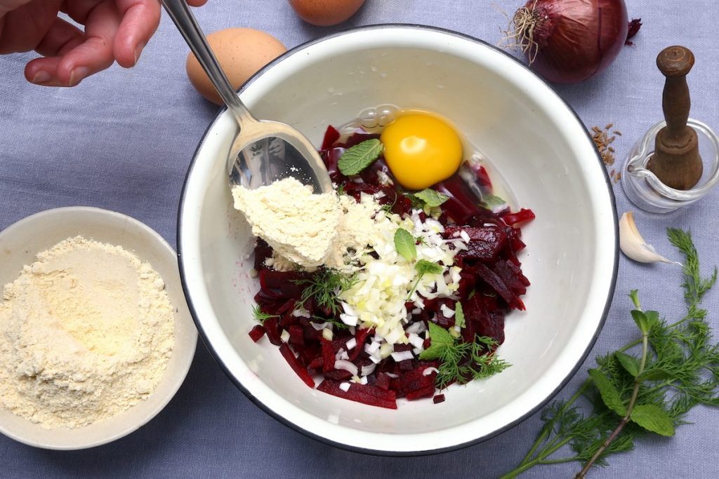 Beet Fritters Recipe