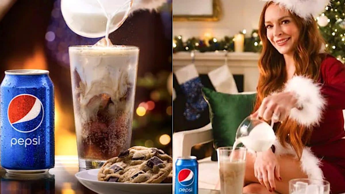 Lindsay Lohan Wants You to Try Pilk — Pepsi, and Milk