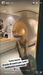 Visita di controllo per Fedez a 6 mesi dall’intervento per il tumore al ...