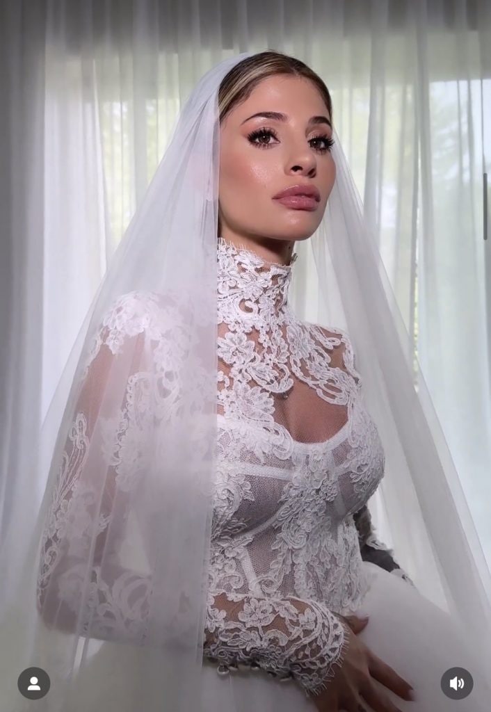 Chiara Nasti e Mattia Zaccagni si sono sposati, le foto e i video delle nozze