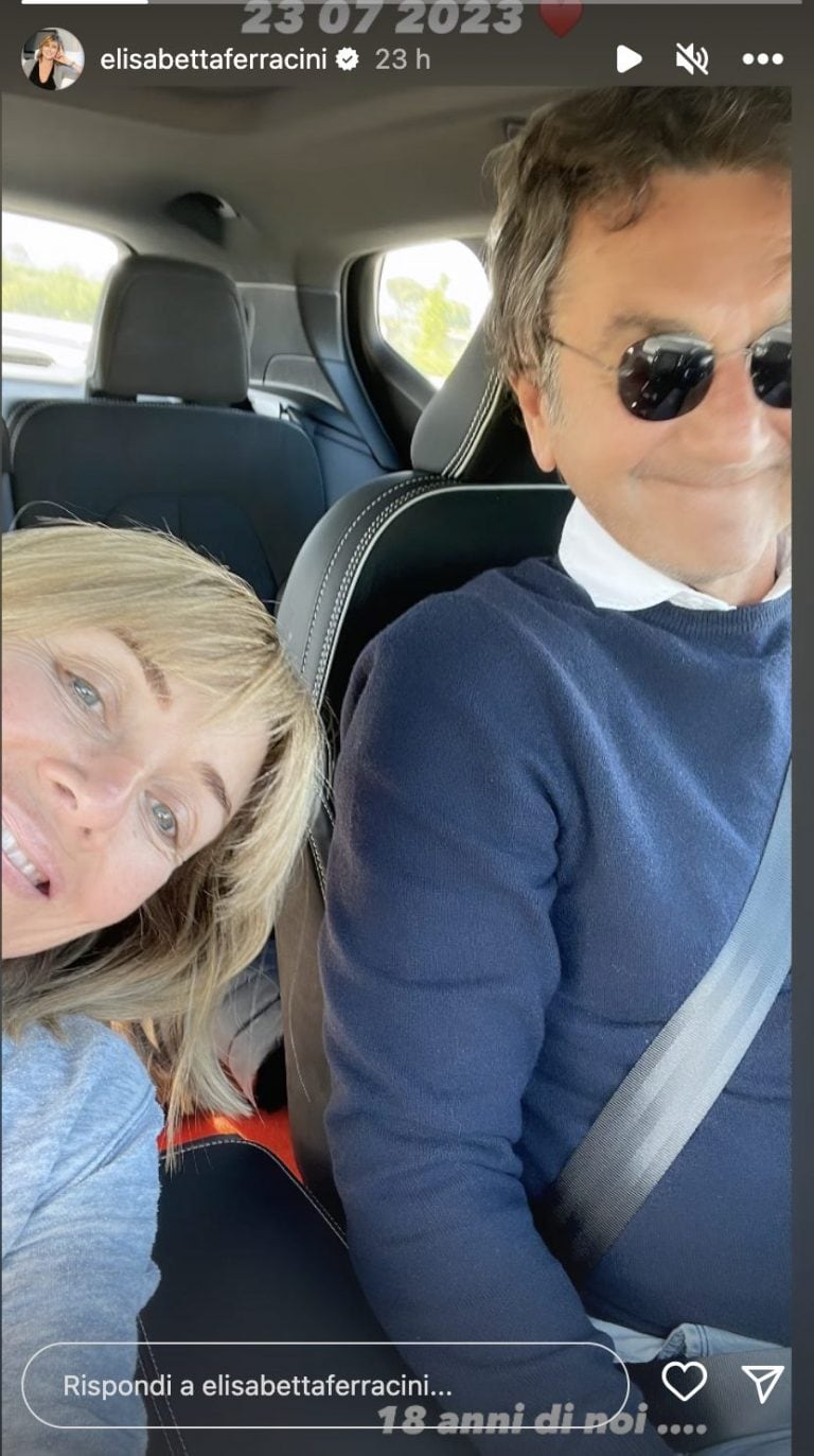 "18 anni di noi", l'amore eterno di Elisabetta Ferracini e Pier ...