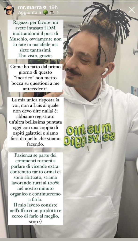 Diatriba tra Fedez e Luis Sal, Mr. Marra taglia corto: "Fiero di ...