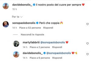 Davide Bonolis è fidanzato con Martina, arriva il commento di papà Paolo