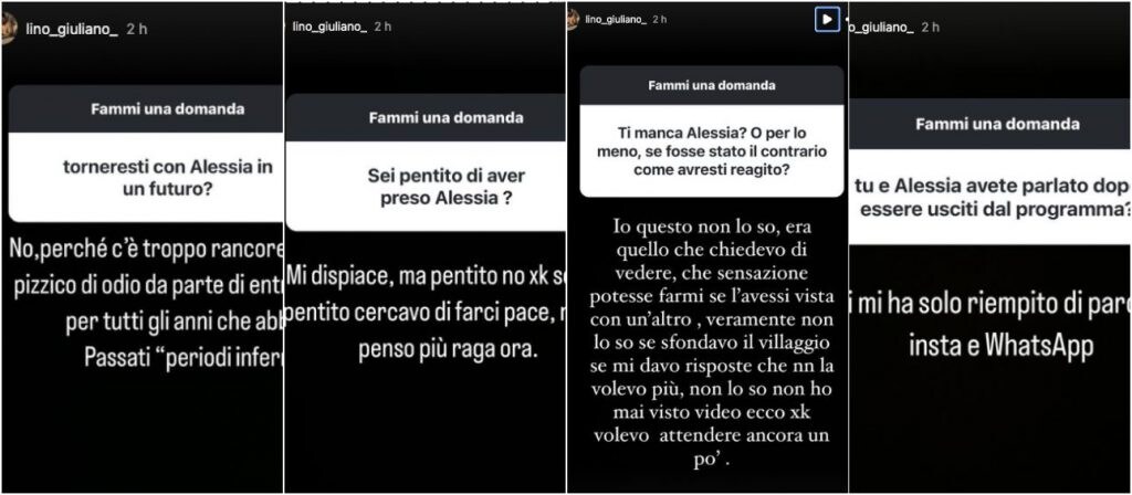 Lino Giuliano si allontana da Maika Randazzo, lo sfogo: "Dovrebbe ...