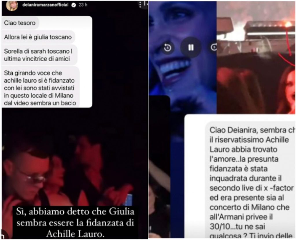 Achille Lauro vicino a Giulia Toscano: il gossip e le foto con la ...