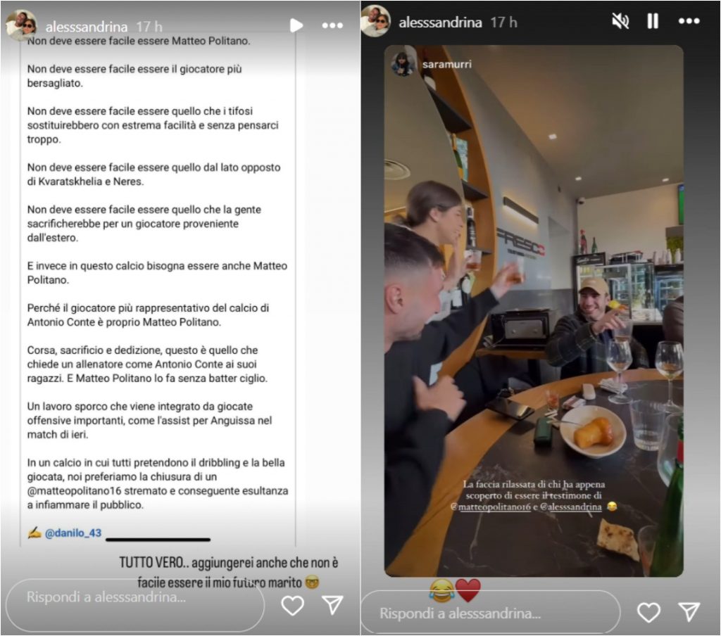 Matteo Politano sposerà la fidanzata Alessandra Esposito, lei: "Non è ...