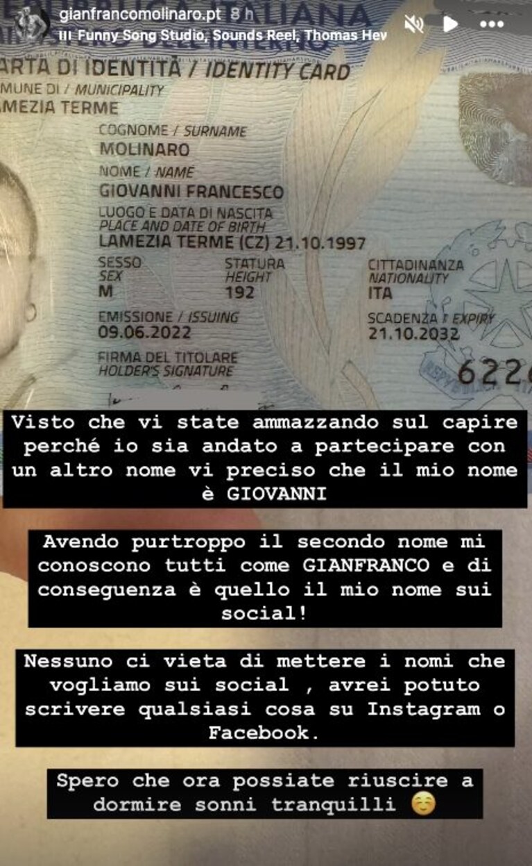 Giovanni ad Affari Tuoi un anno dopo la partita della fidanzata. La ...
