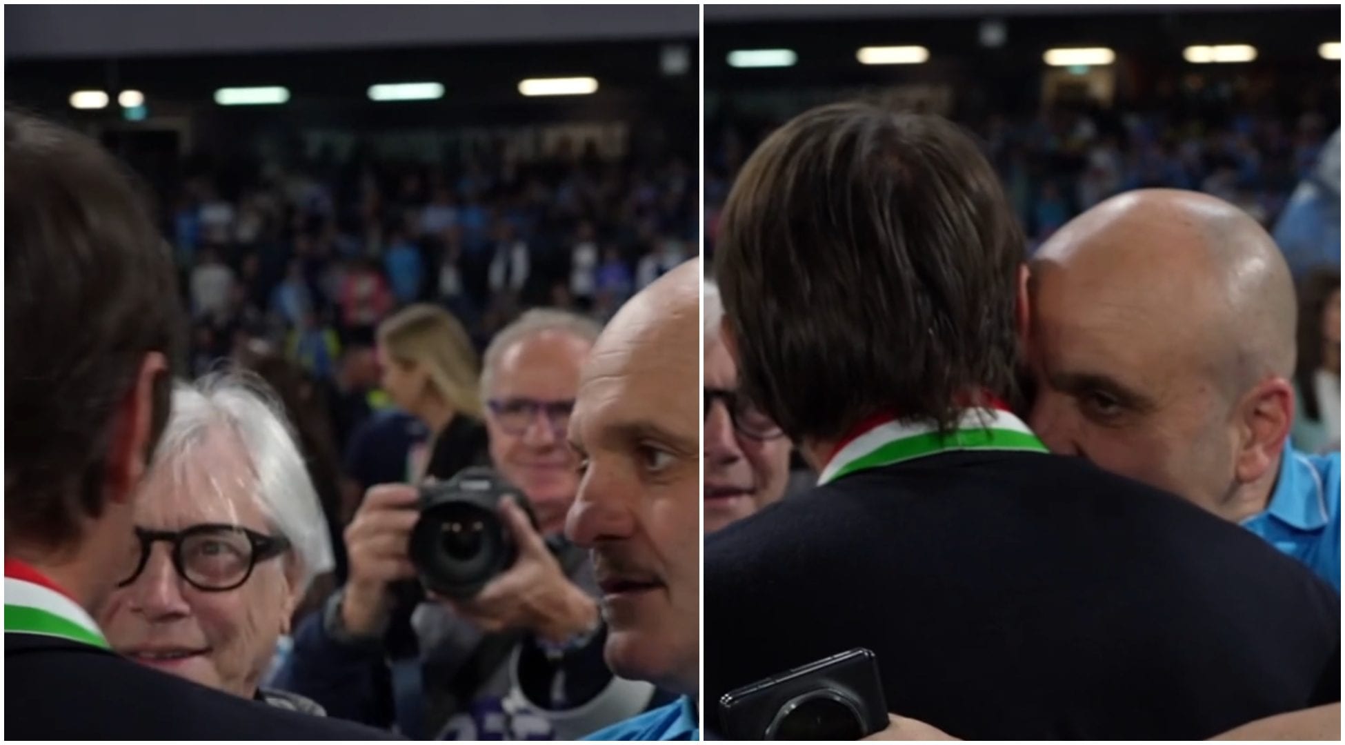 "Che fai, te ne vai?", che cosa si sono detti Antonio Conte e Peppe ...