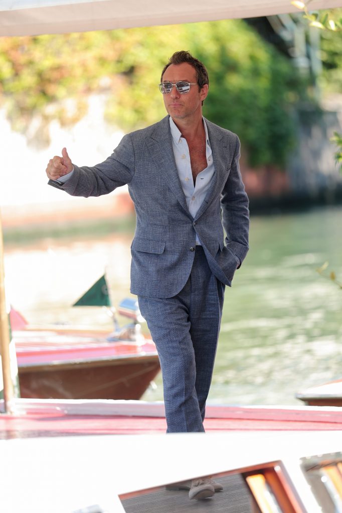 Jude Law, bello e impossibile a Venezia: "Non ho paura di interpretare ...