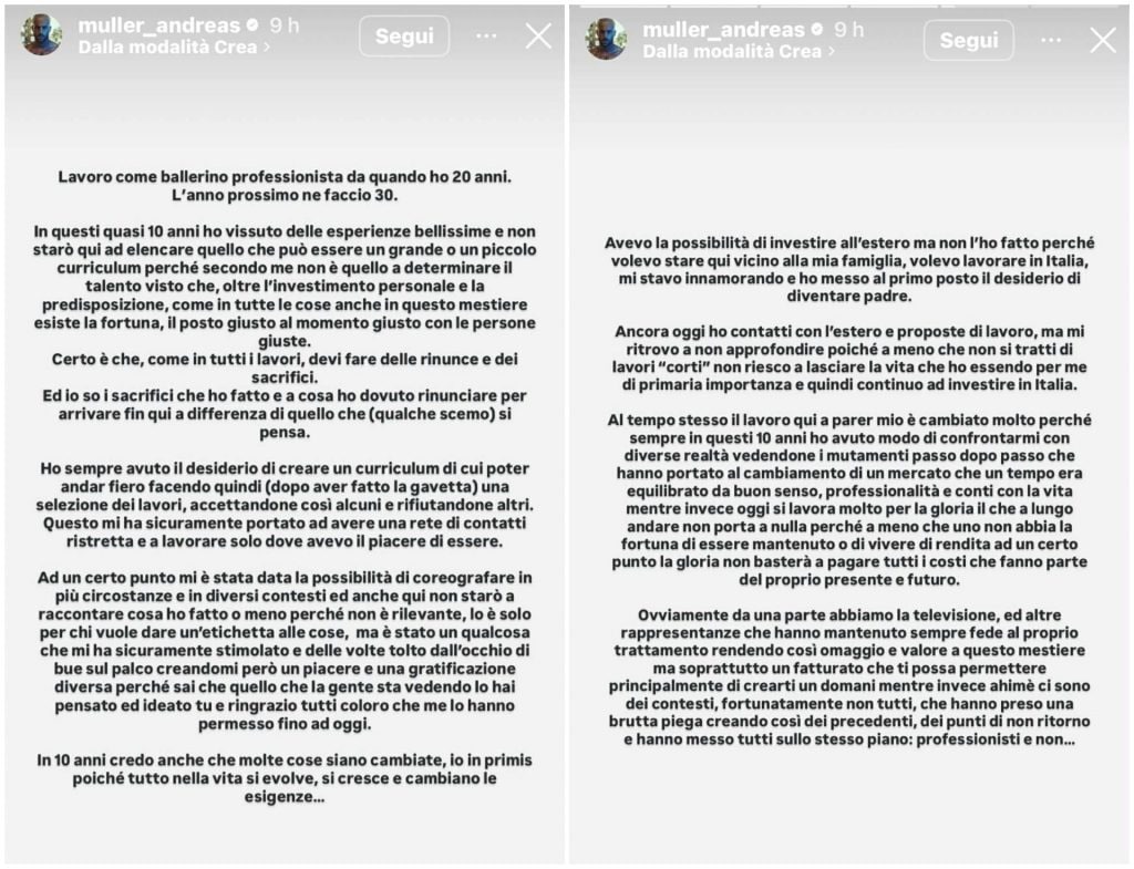 Andreas Muller apre un negozio: "Ballo poco a causa del mercato italiano"